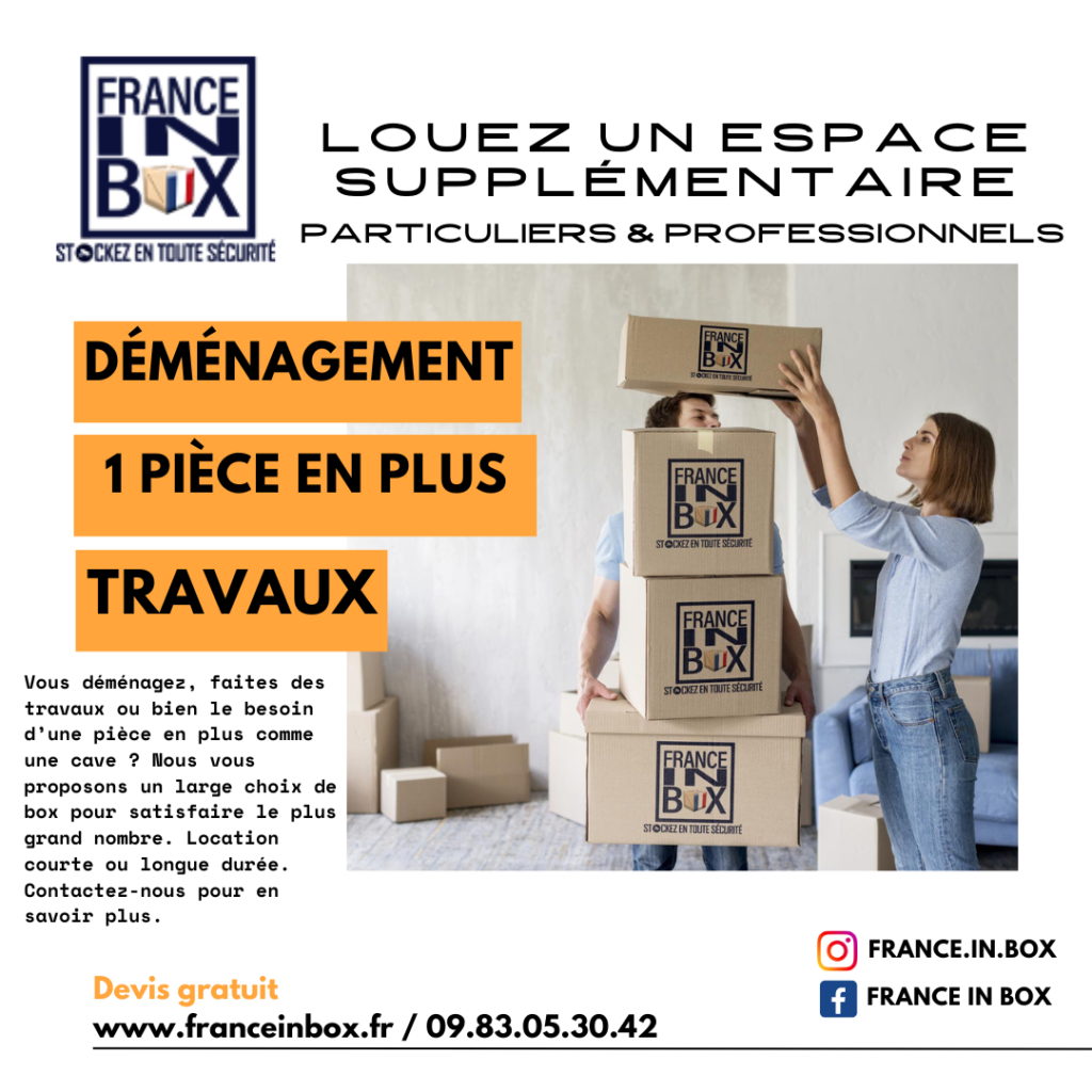 Comment choisir un box de stockage ? - France In Box